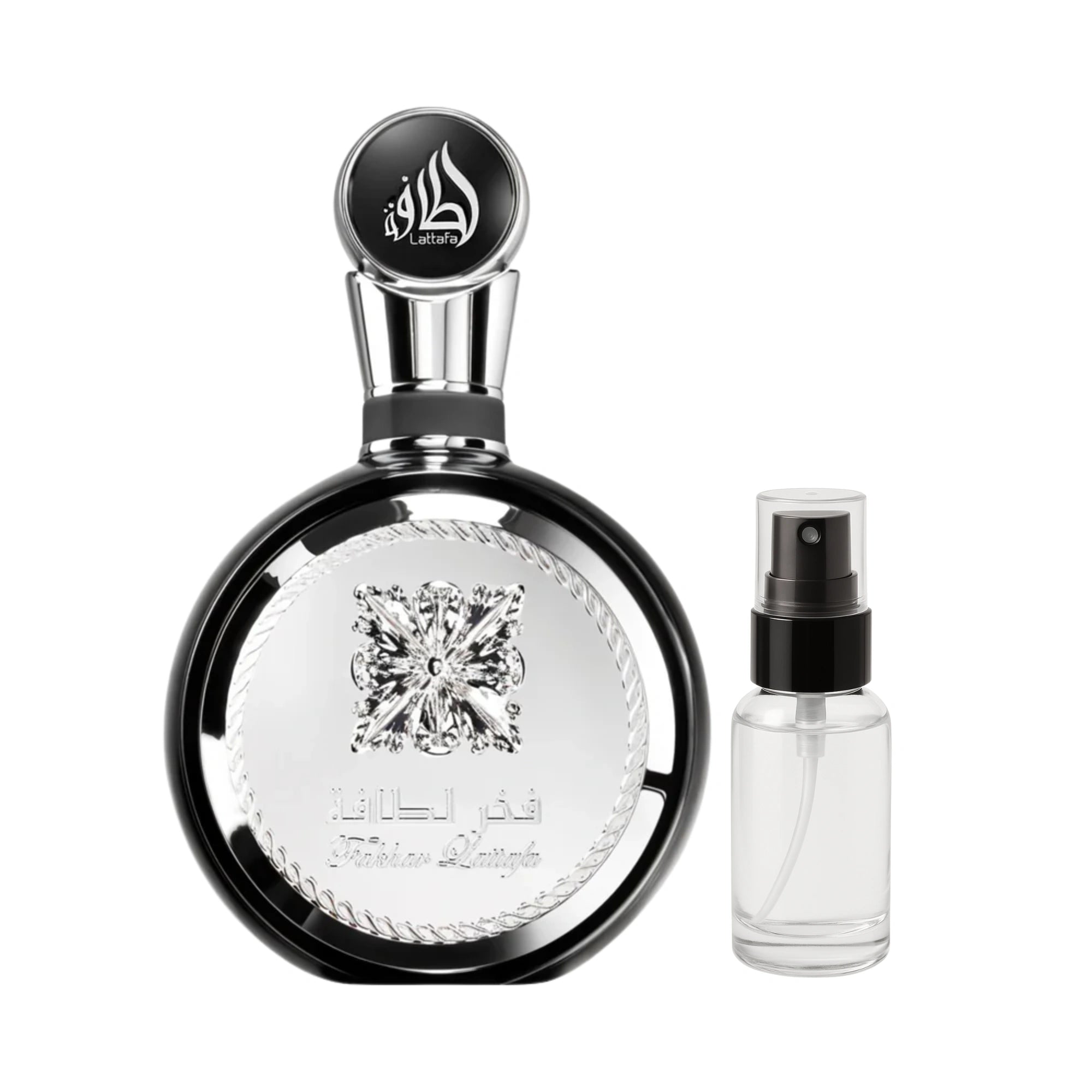 Muestra de Fakhar Black Lattafa 3ml - Eau de Parfum Para Hombre