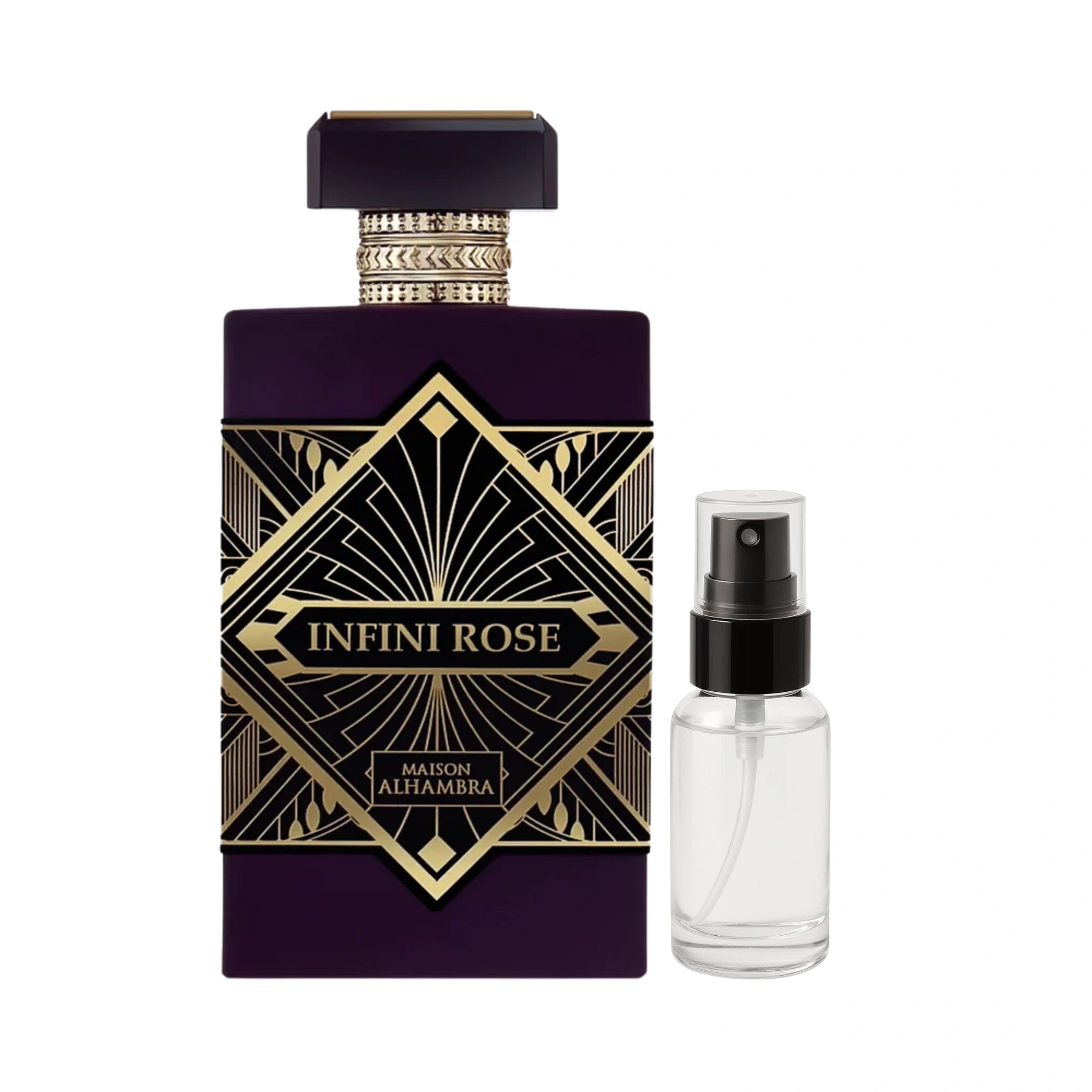 Muestra de Infini Rose Maison Alhambra EDP 3ml | Floral y avainillado